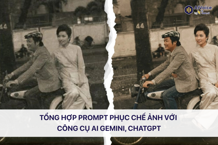 Tổng Hợp Prompt Phục Chế ảnh Với Công Cụ AI Gemini, ChatGPT